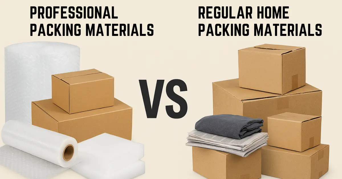 Professional Packing Materials Vs Home Packing – Which Is Better For ...