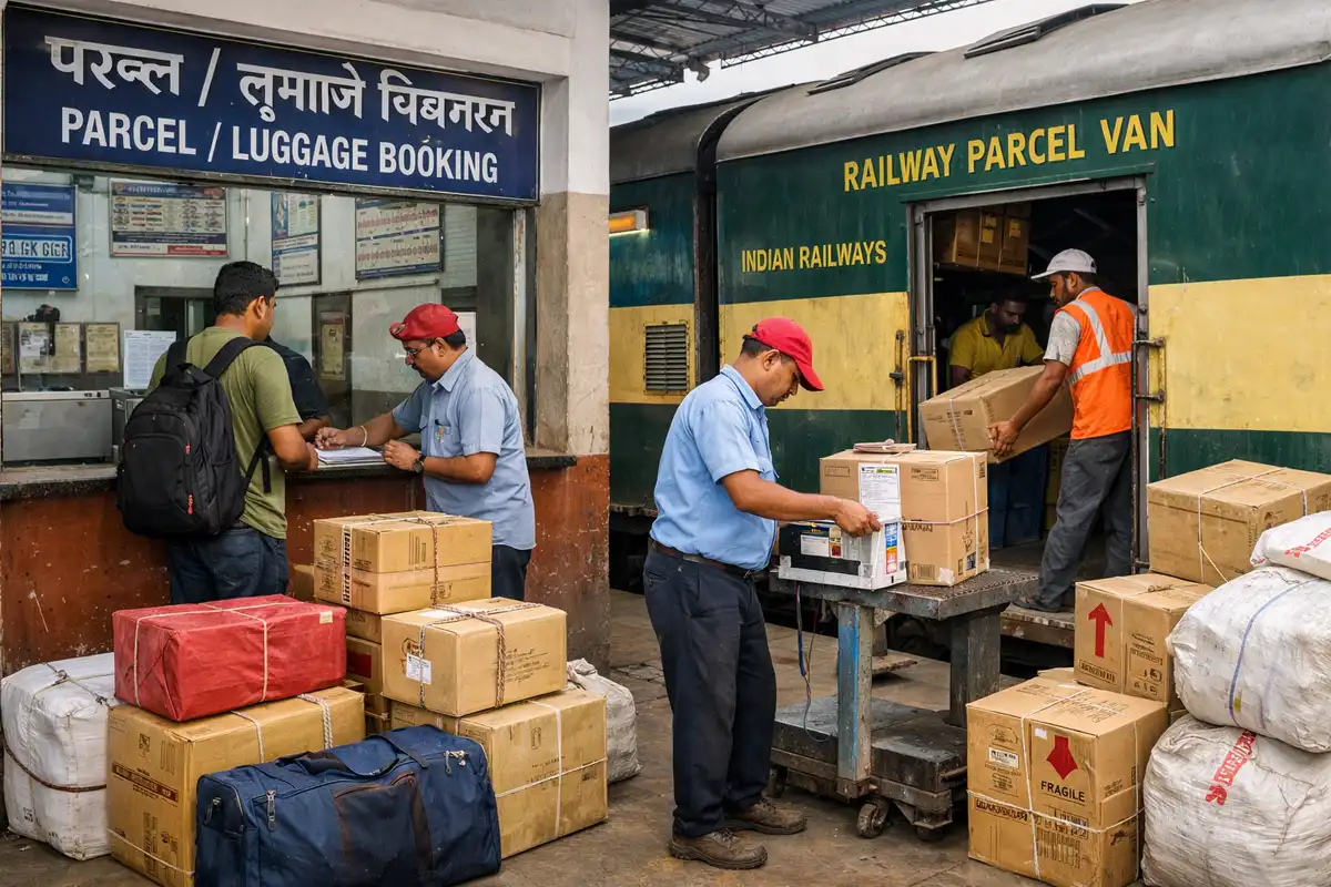 How To Transport Goods By Train In India: Charges, Process & Documents ...